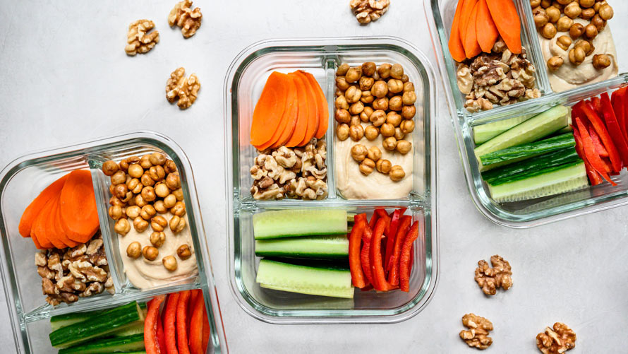 Power Up with Plants Protein Box | American Heart Association Recipes