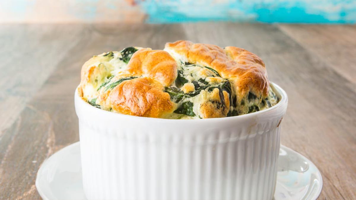 Spinach Soufflés | American Heart Association Recipes