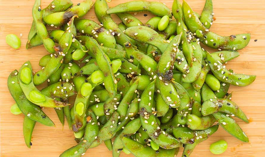 Sweet and Spicy Edamame | American Heart Association Recipes