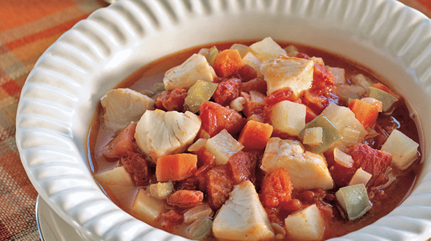 Fish Stew with Tomatoes | American Heart Association Recipes