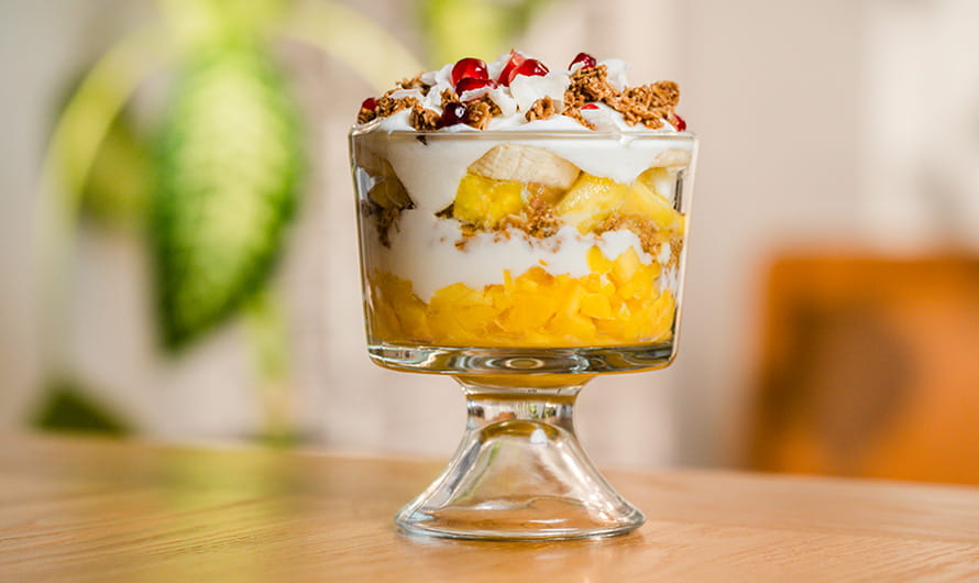 Mango and Pineapple Tropical Parfaits | American Heart Association Recipes