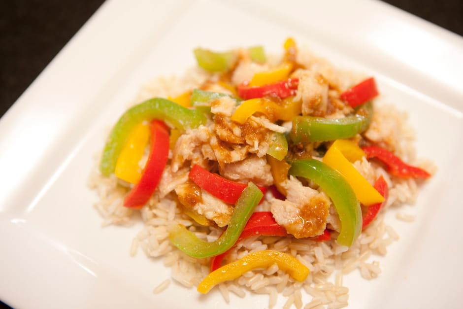 Simple Chicken (or Shrimp) Stir-Fry | American Heart Association Recipes
